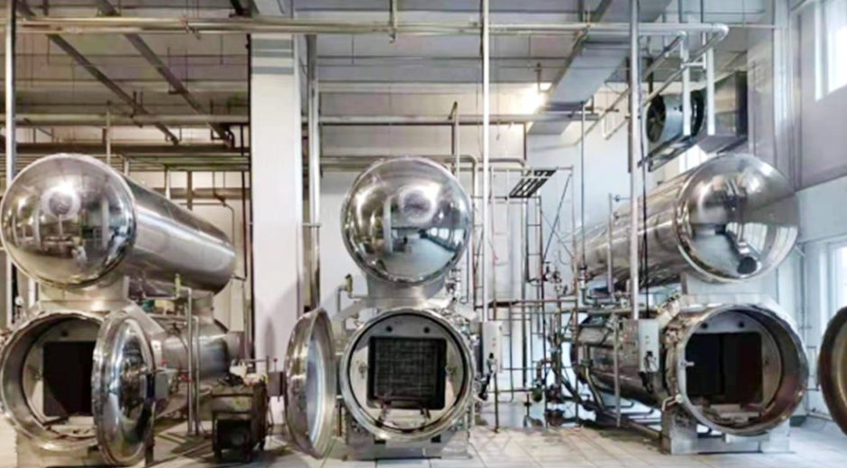 Rotary Water Immersion Retort | Agitating Retort | Innovaster