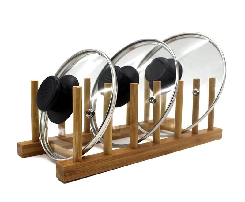 Bamboo Wooden Dish Plate Rack Dishes Drainboard