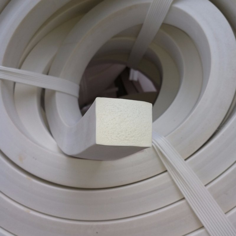 silicone sponge rubber seal|square silicone seal|OMIT Rubber