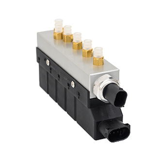 Solenoid valve block