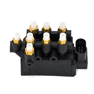 Solenoid valve block