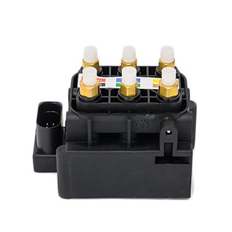 Solenoid valve block