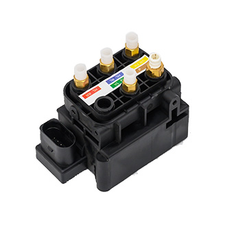 Solenoid valve block