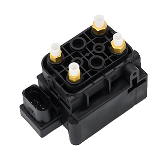 Solenoid valve block