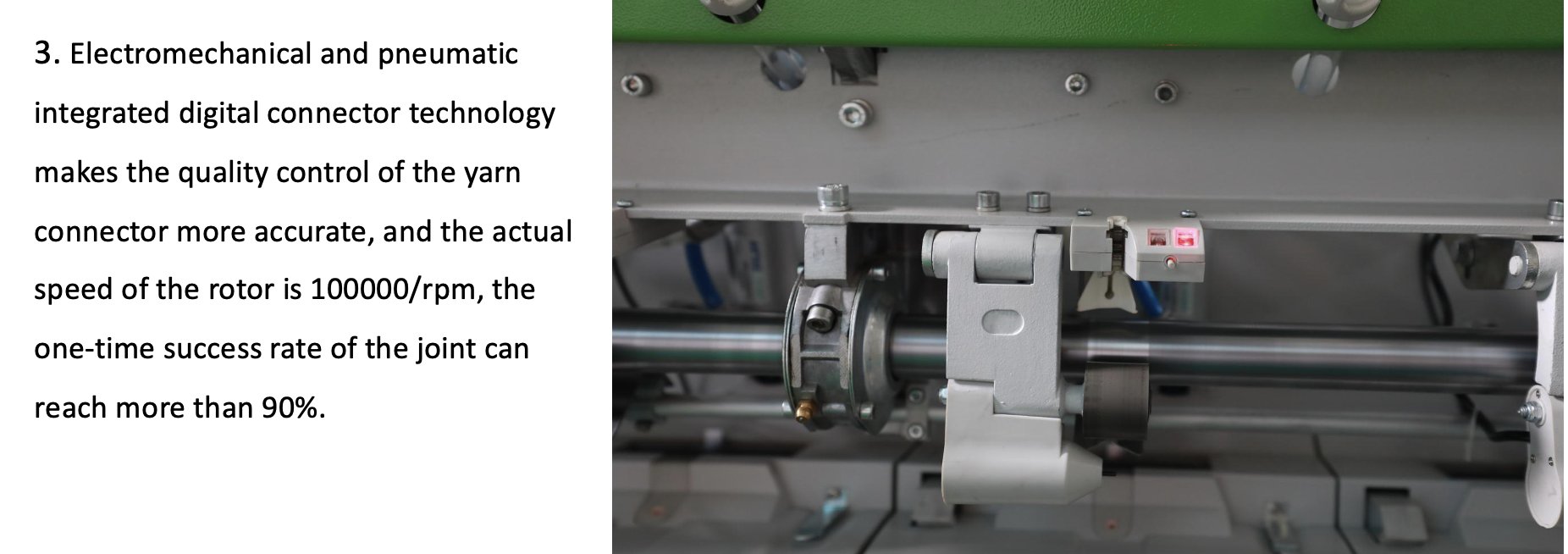 high end OE spinning machine, rotor spinning machine, open end spinning ...