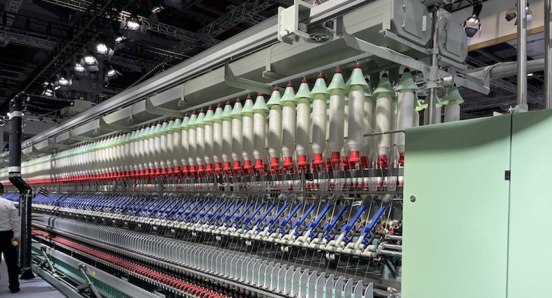 high speed ring spinning machine, ring frame, spinning production machine